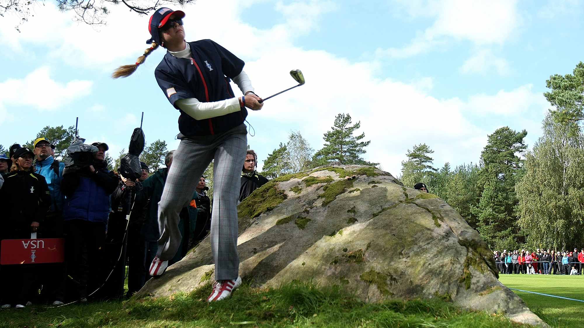 Flashback Friday - Scary Shots In Golf | LPGA | Ladies Professional ...