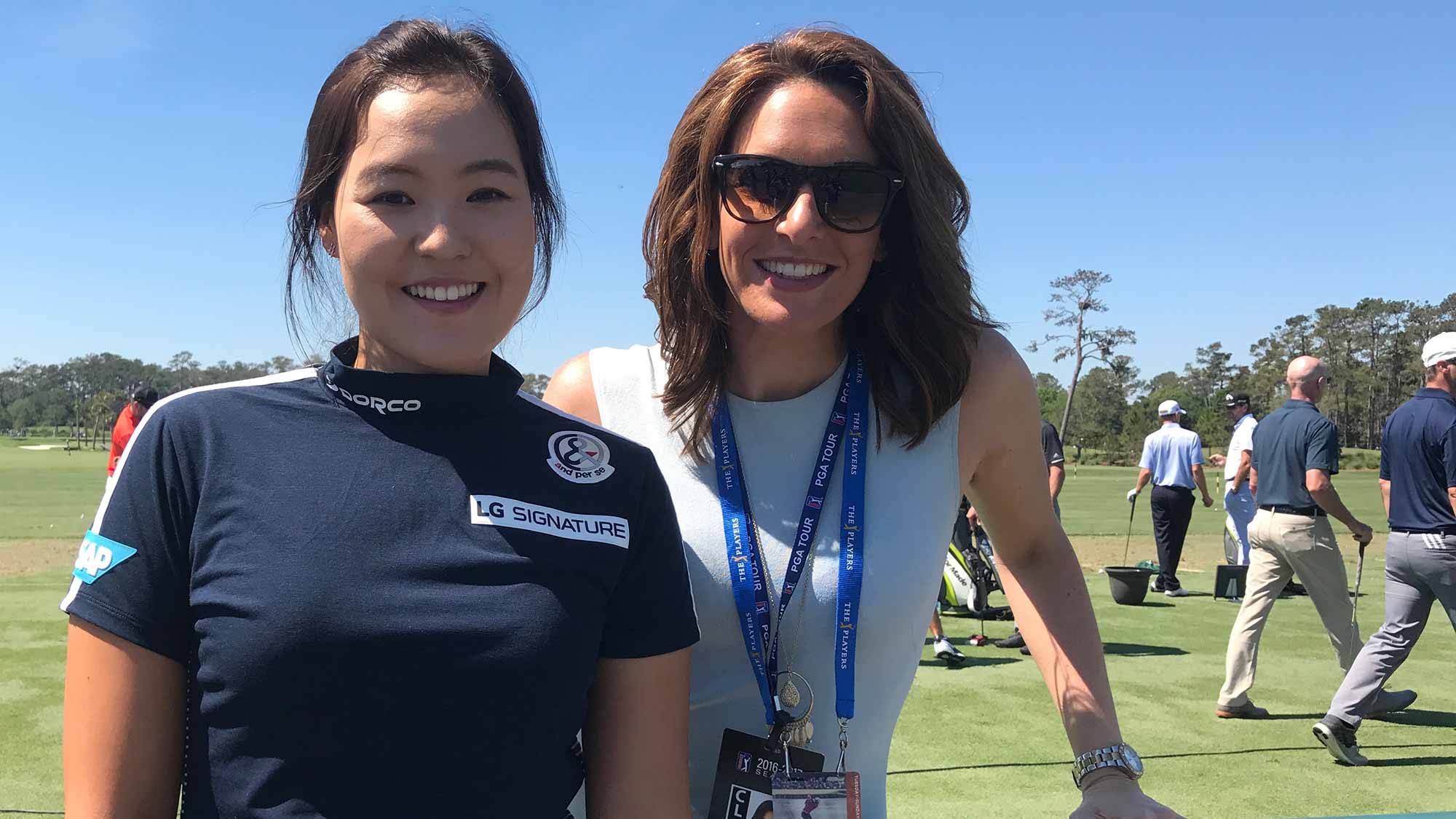 Chun Spends Day at THE PLAYERS, Caddies For Noh | LPGA | Ladies ...