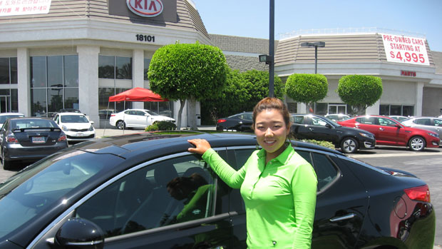 Shin drives away with a new Kia | News | LPGA | Ladies Professional ...