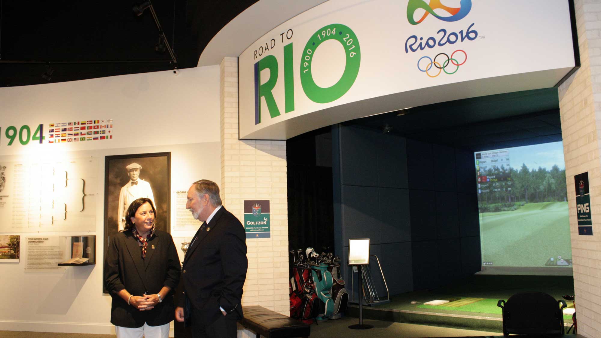 Road to Rio Olympic Exhibit Unveiled at World Golf Hall of Fame ...