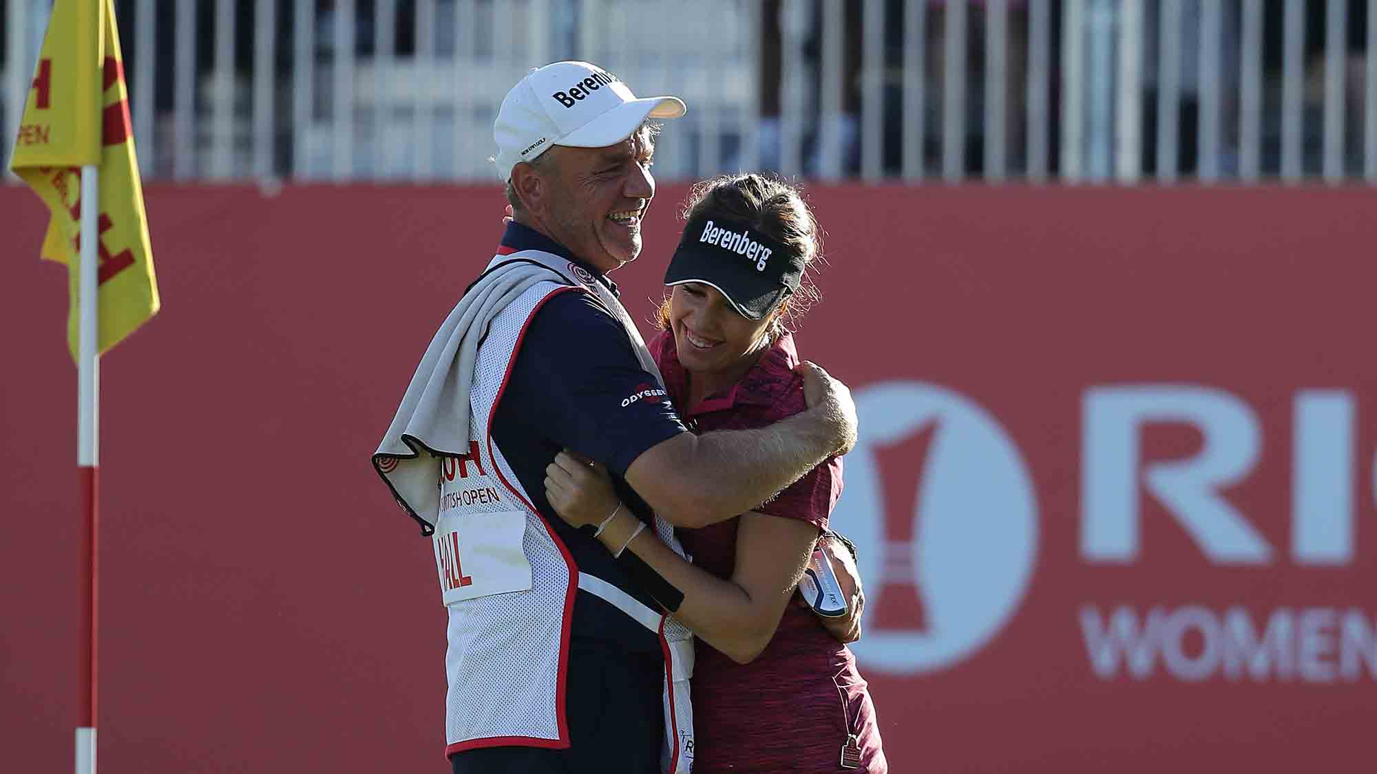 Georgia Hall’s 2018 Major Title with Her Dad on the Bag | LPGA | Ladies ...