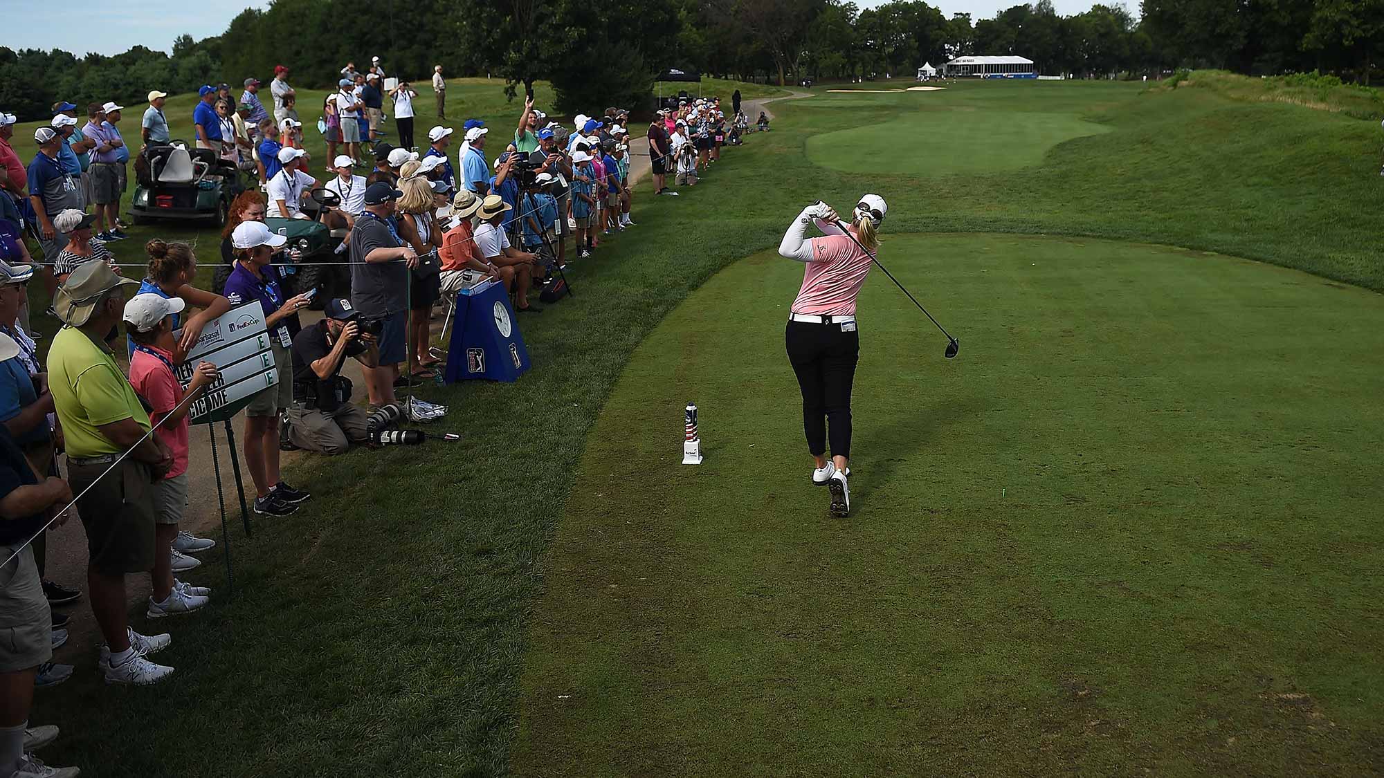 Lincicome Makes PGA Tour Debut With Opening Round 78 | LPGA | Ladies Professional Golf Association