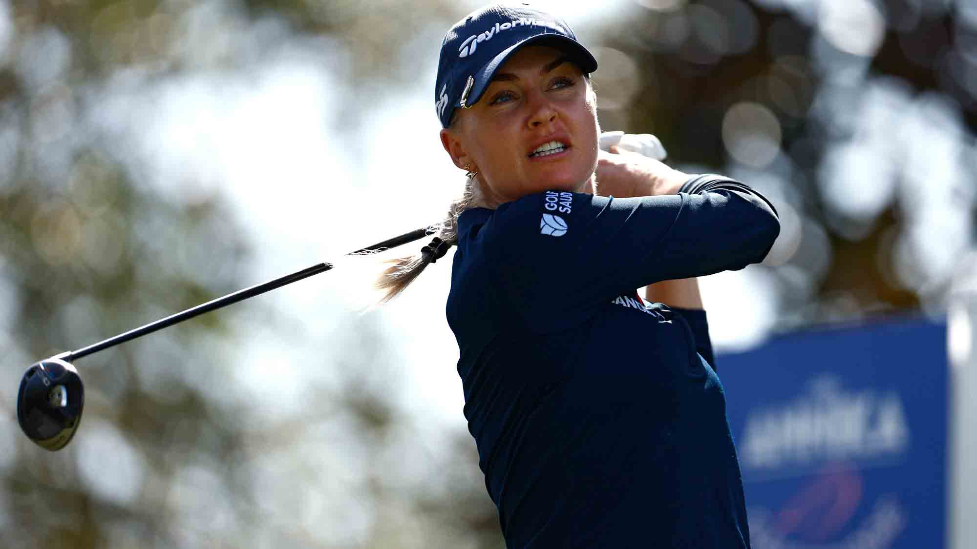 Charley Hull Charges to Top of Leaderboard After Opening 64 at The ANNIKA driven by Gainbridge ...