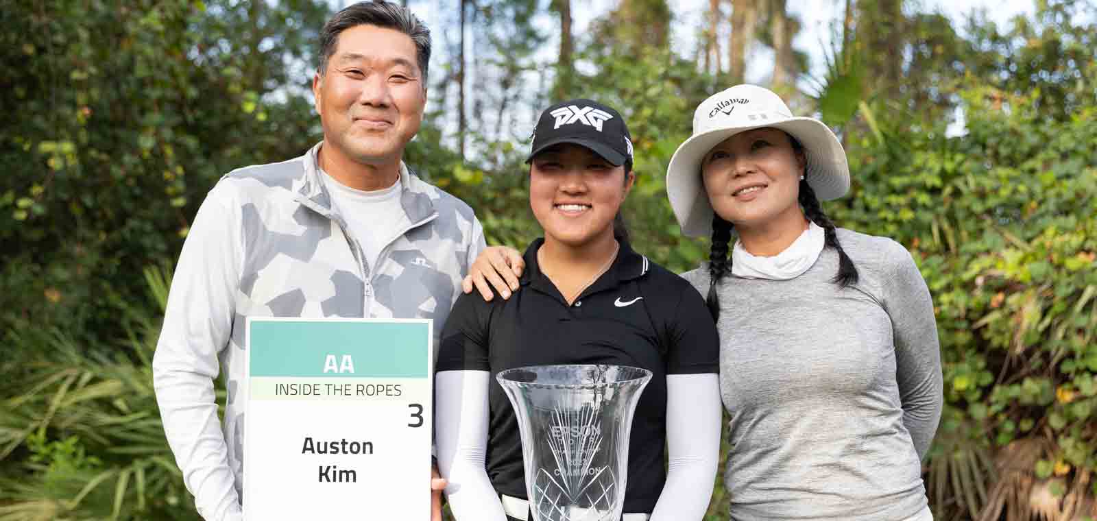 Auston Kim Can’t Wait for Rookie Season After Experience at The ANNIKA | LPGA | Ladies ...